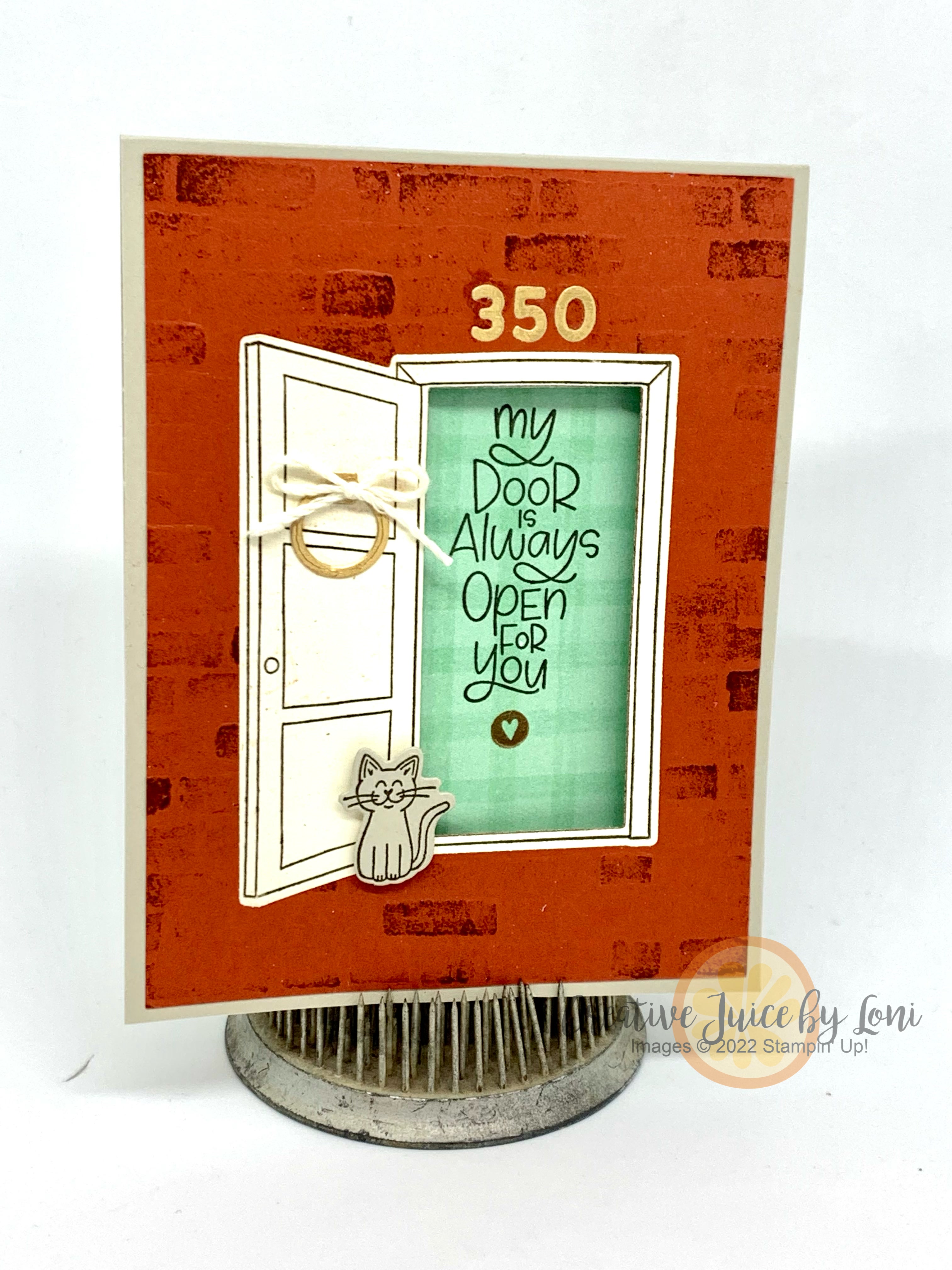 World CardMaking Day: An Open Door – Creative Juice by Loni