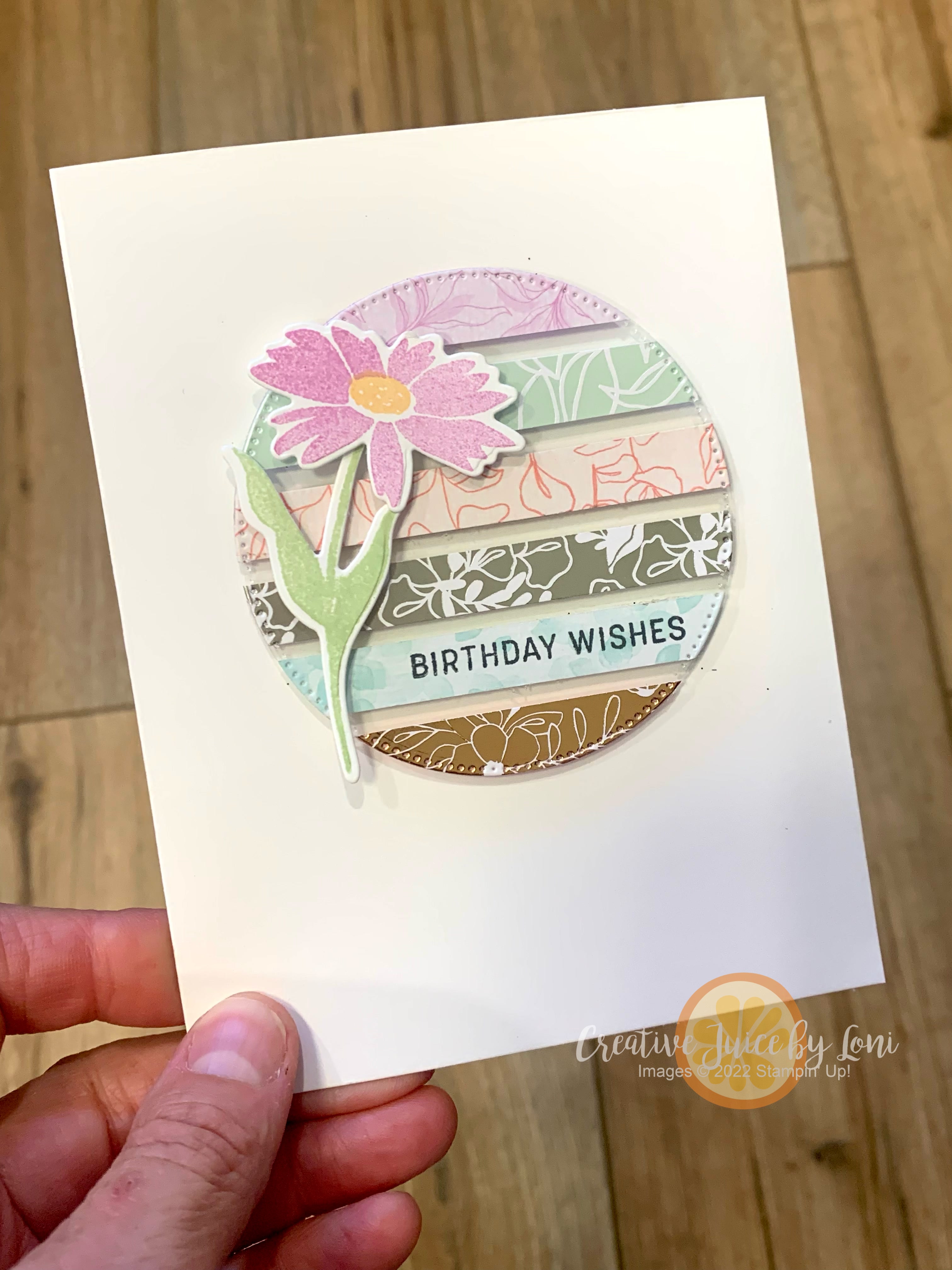 Floating Circle Card – Creative Juice by Loni