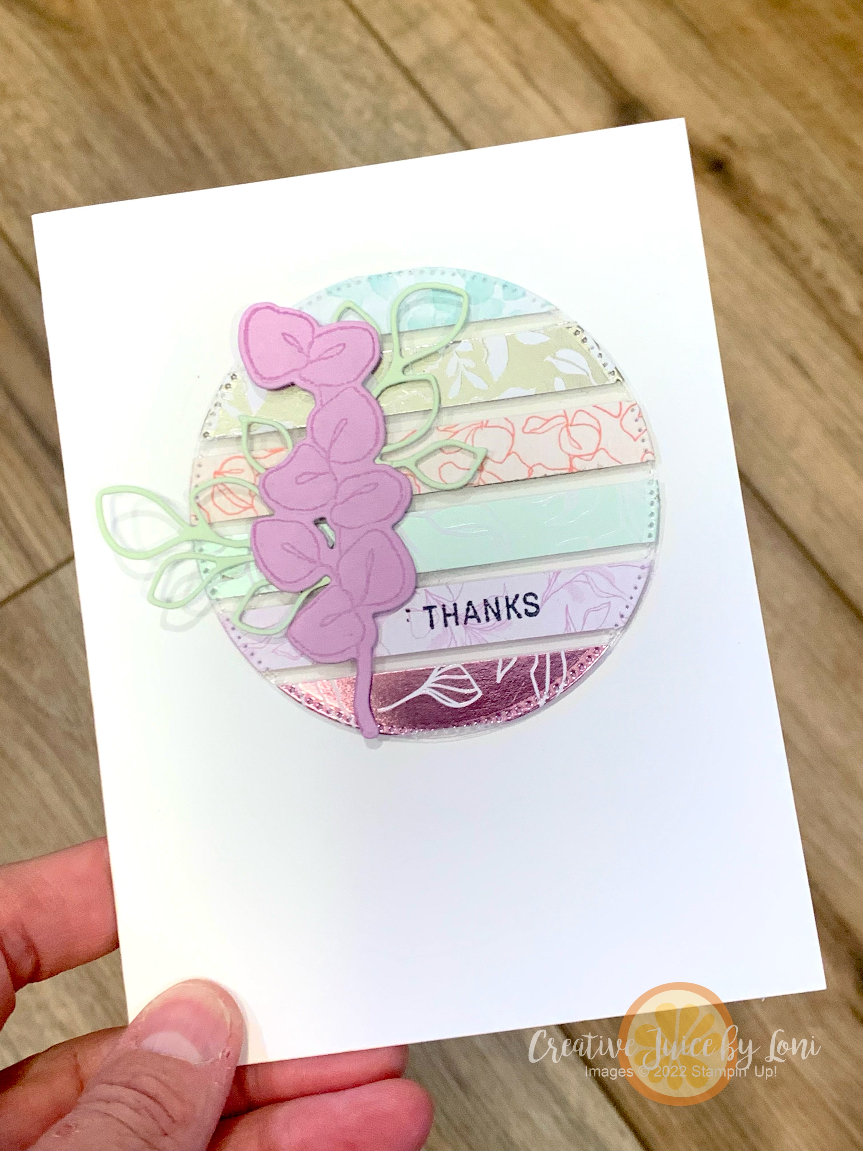 Floating Circle Card – Creative Juice by Loni