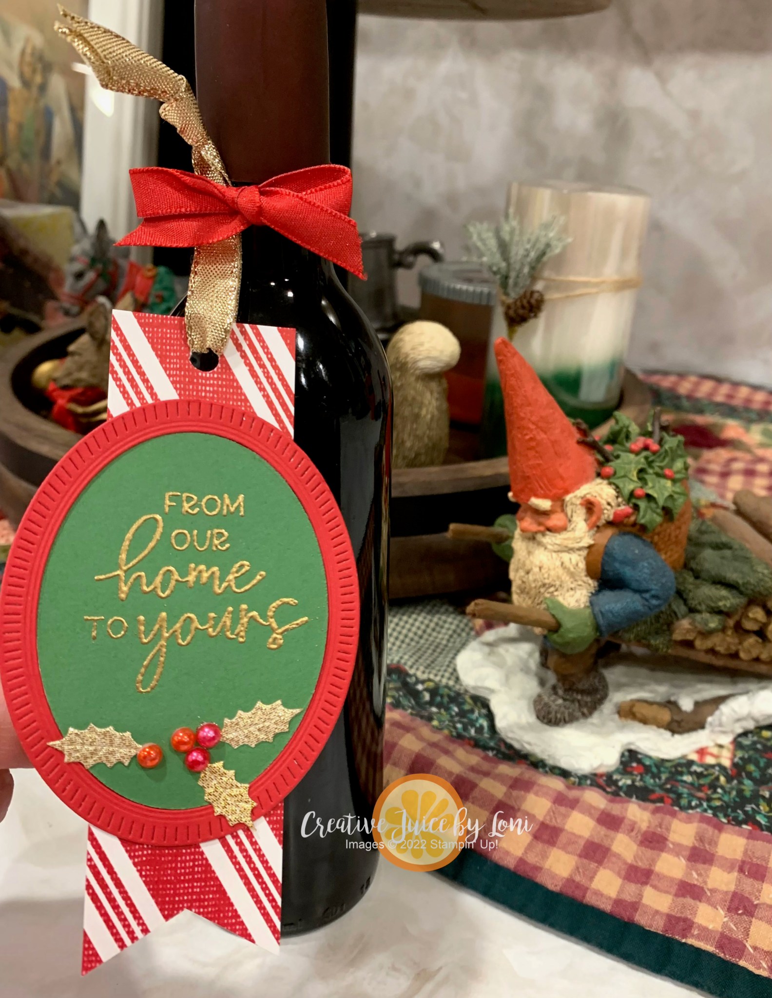 New at SU! – Framed & Festive Tags – Creative Juice by Loni