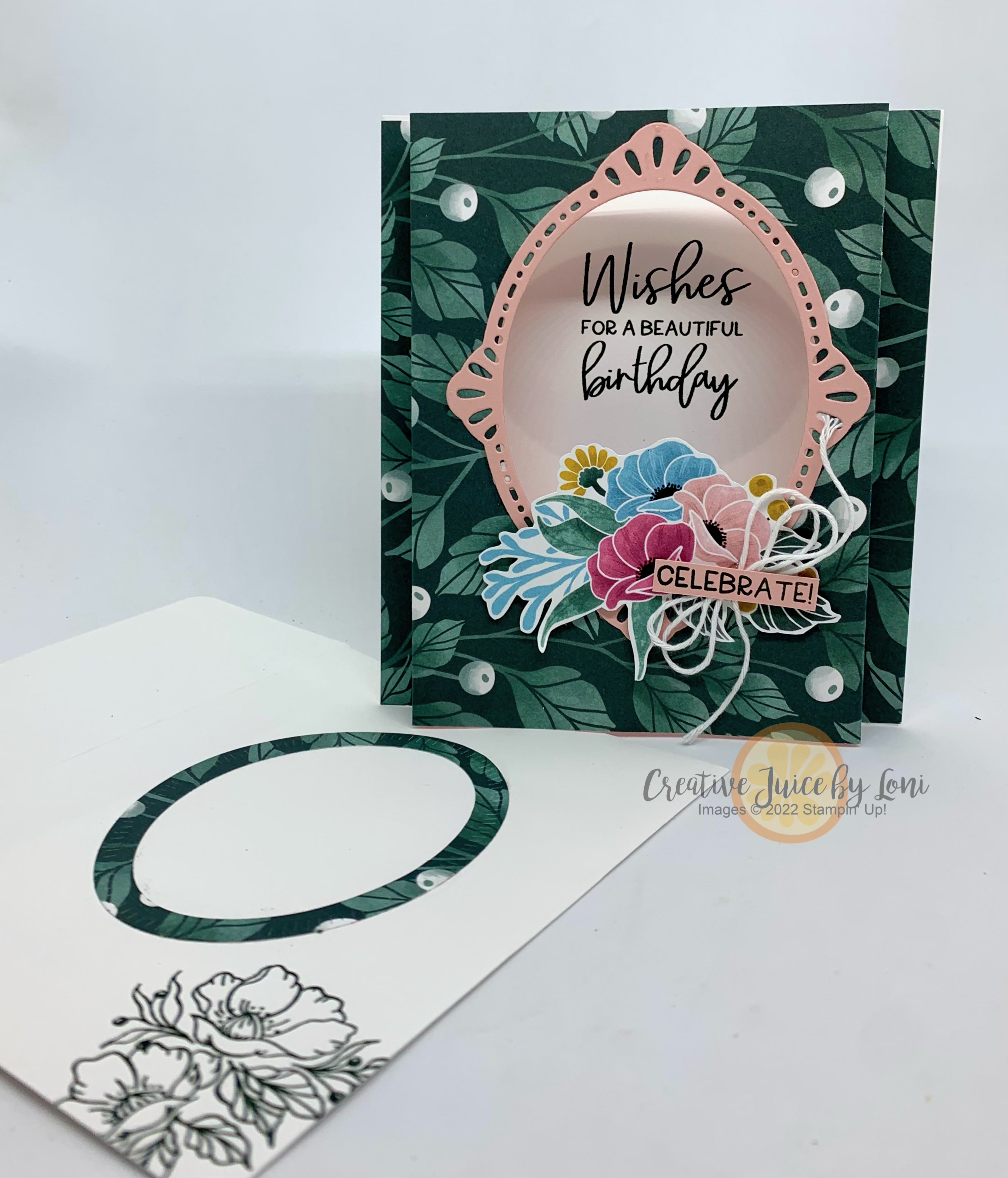 Framed Pop-Up Shadow Box Card – Creative Juice by Loni