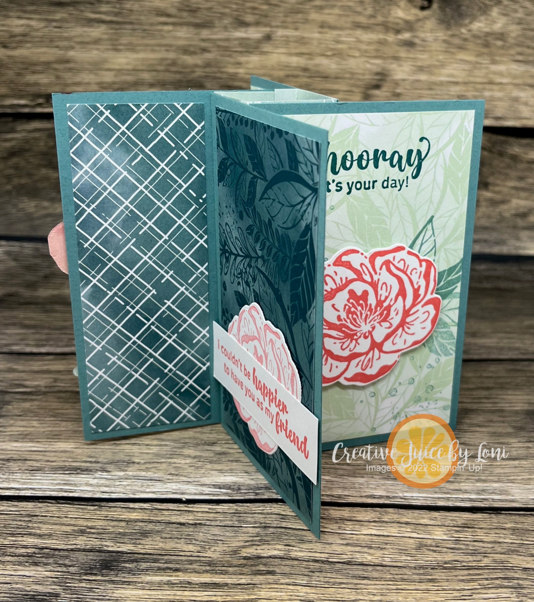 Pinwheel Tower Card – Creative Juice by Loni
