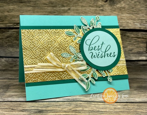 The LUXE of Embossed Foil – Creative Juice by Loni