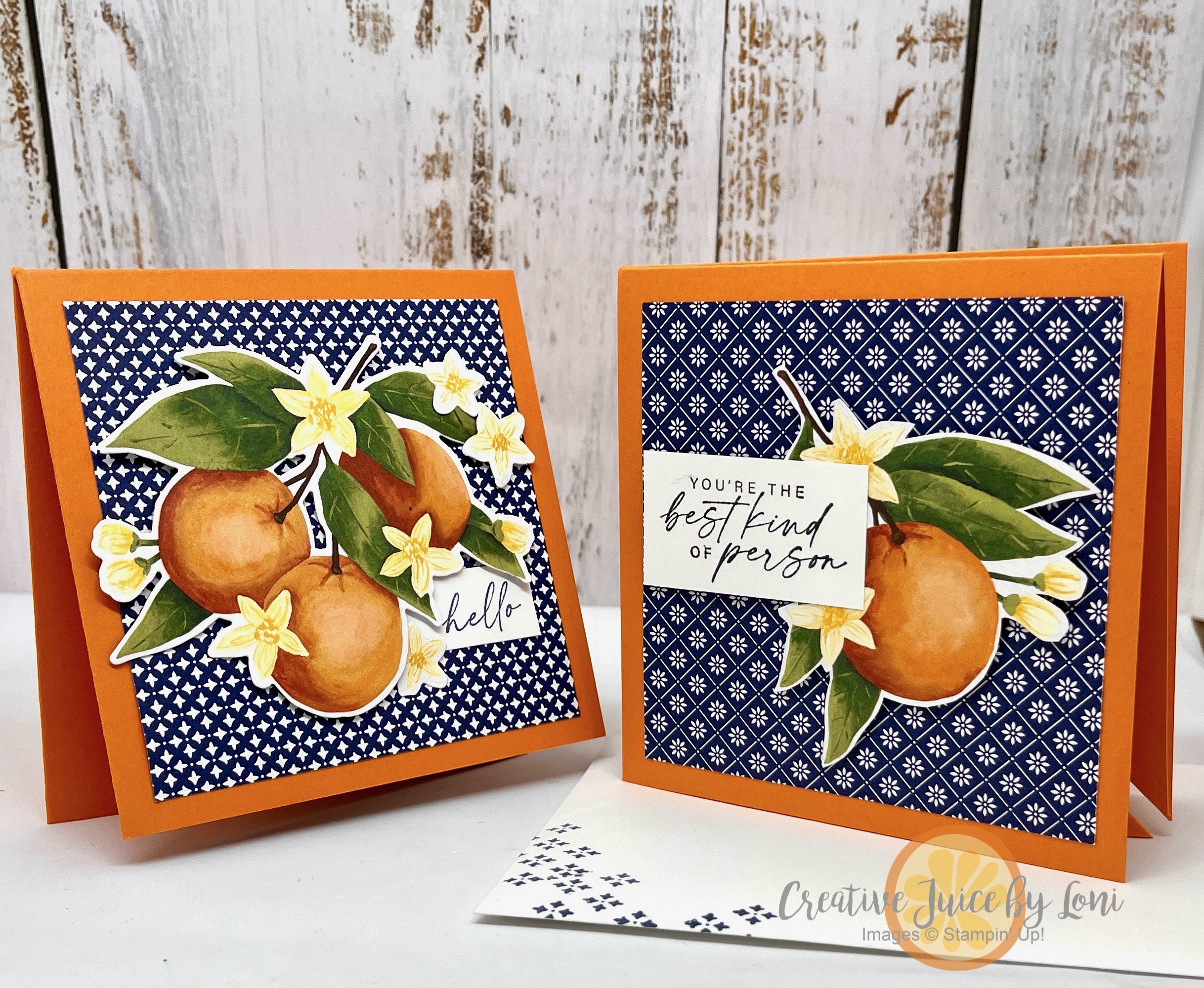 Squash Fun-Fold Card – Creative Juice by Loni