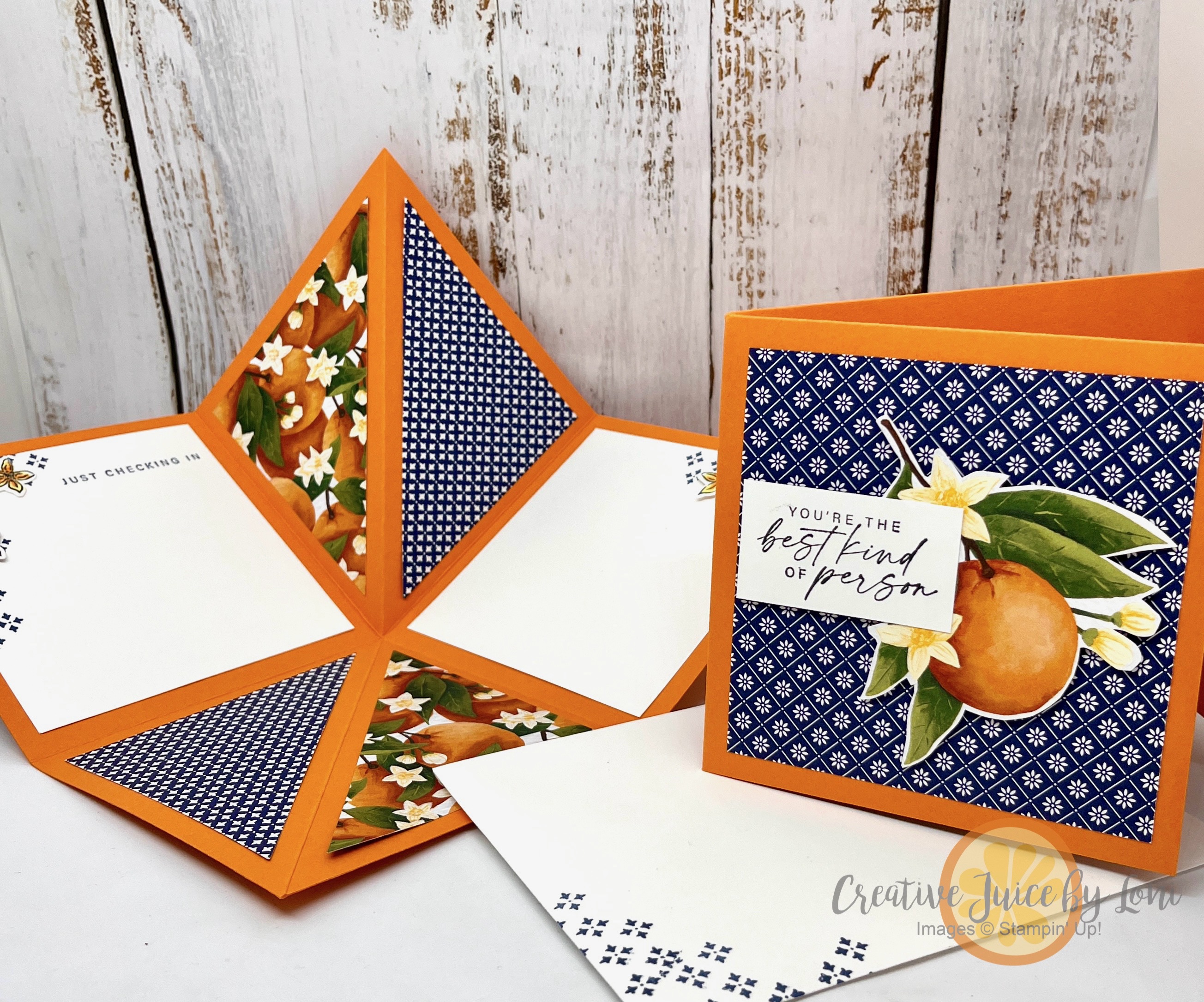 Squash Fun-Fold Card – Creative Juice by Loni