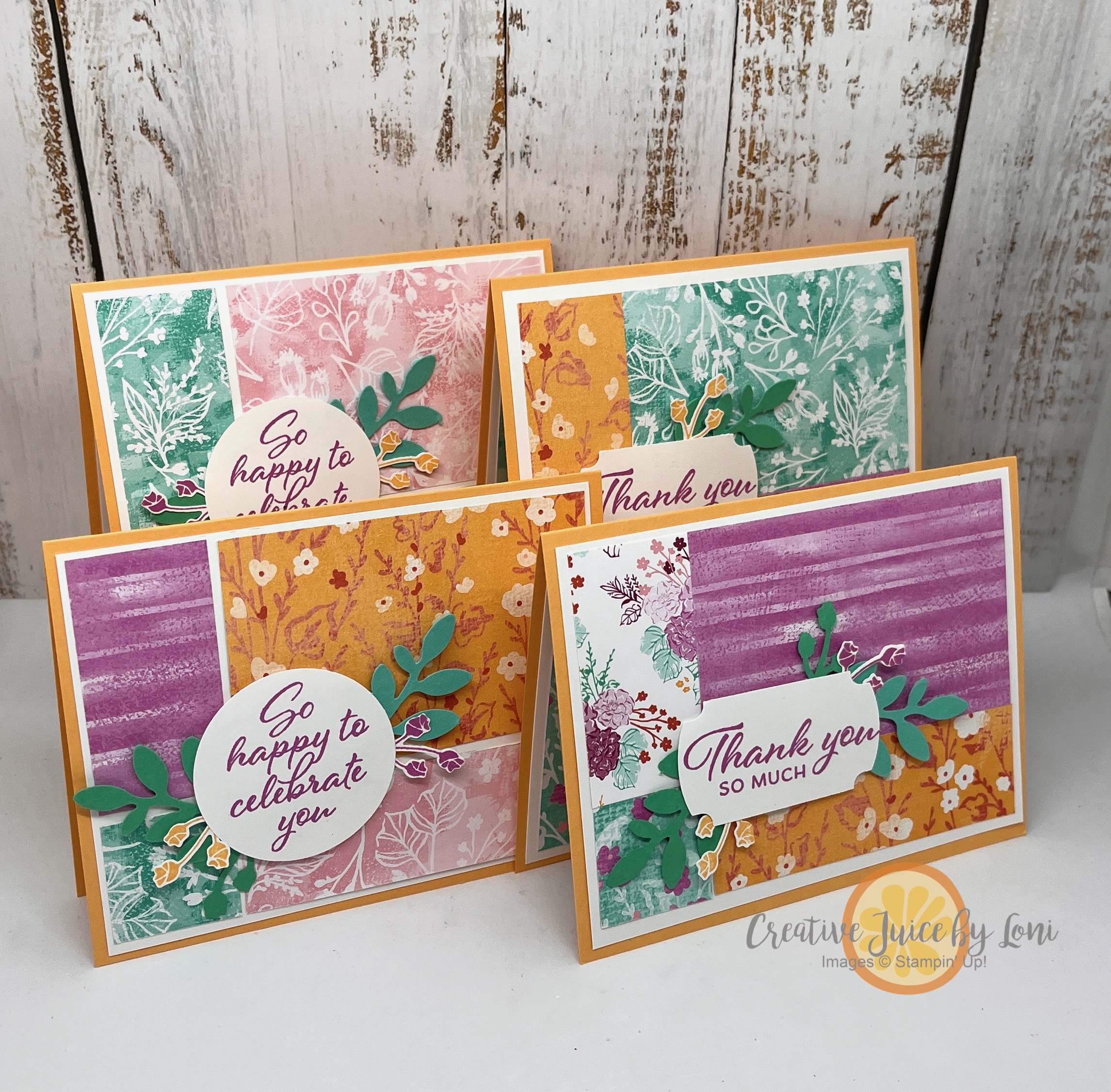 Stack, Cut, Shuffle, STAMP – Creative Juice by Loni