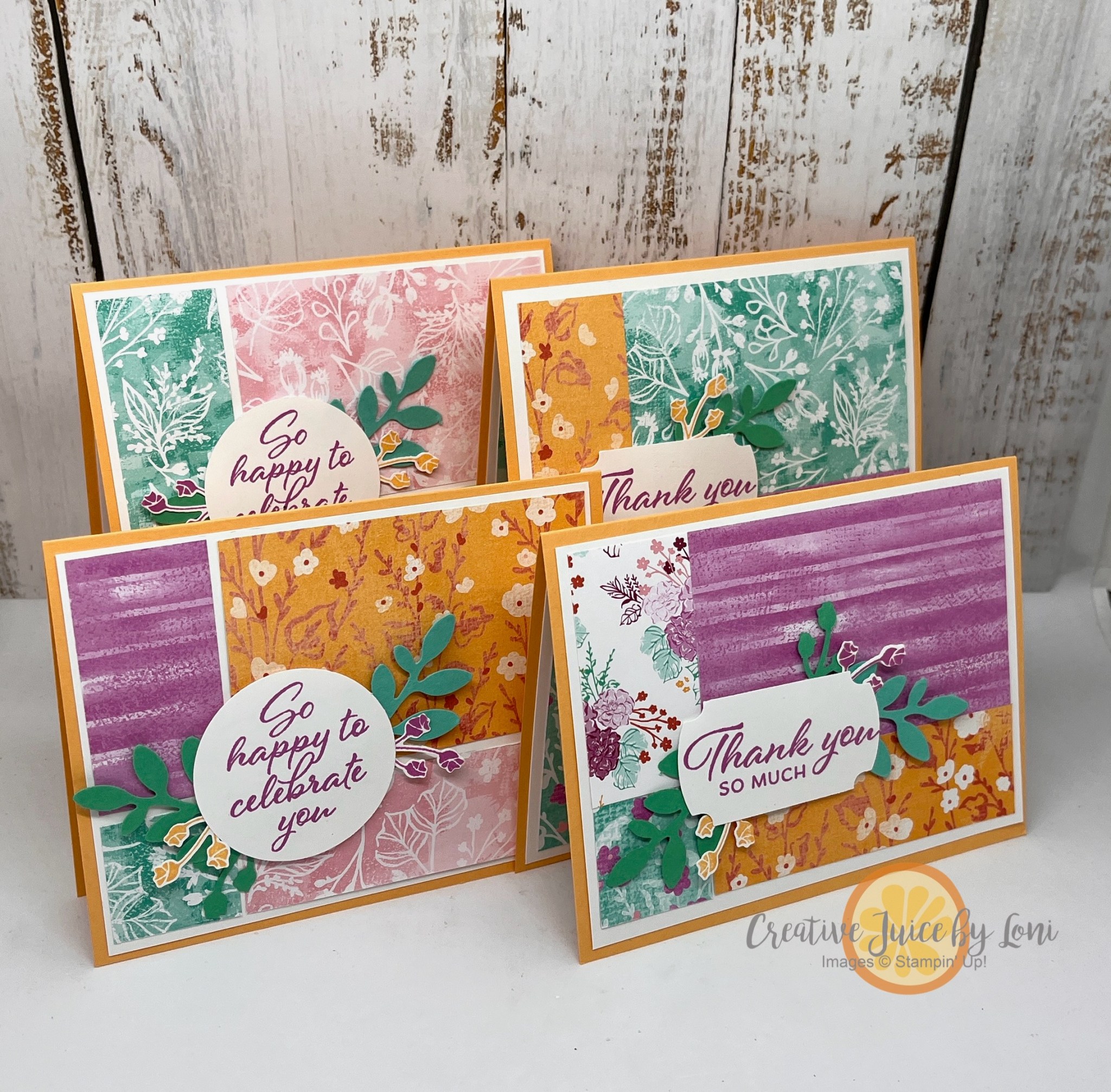 Stack, Cut, Shuffle, STAMP – Creative Juice by Loni