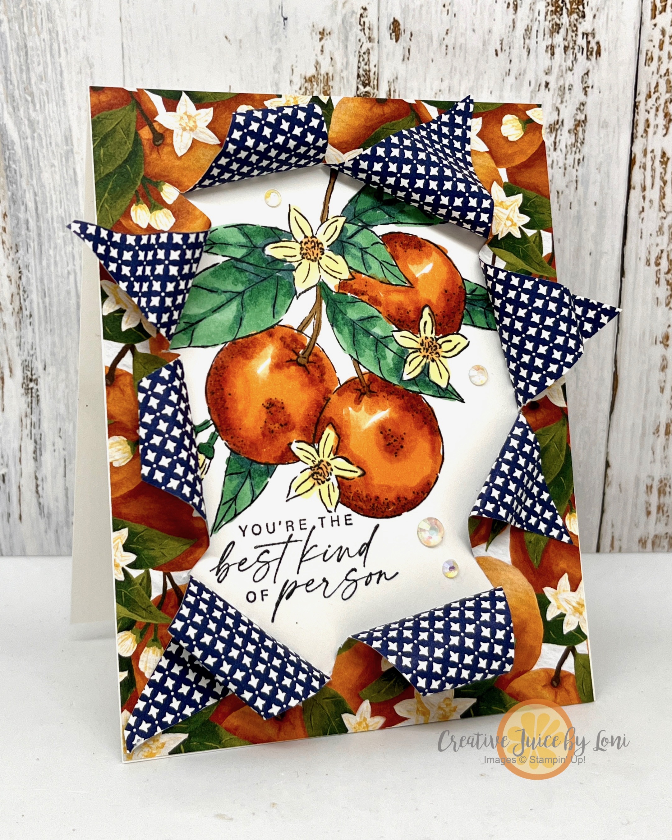 Busted Canvas Card Technique – Creative Juice by Loni