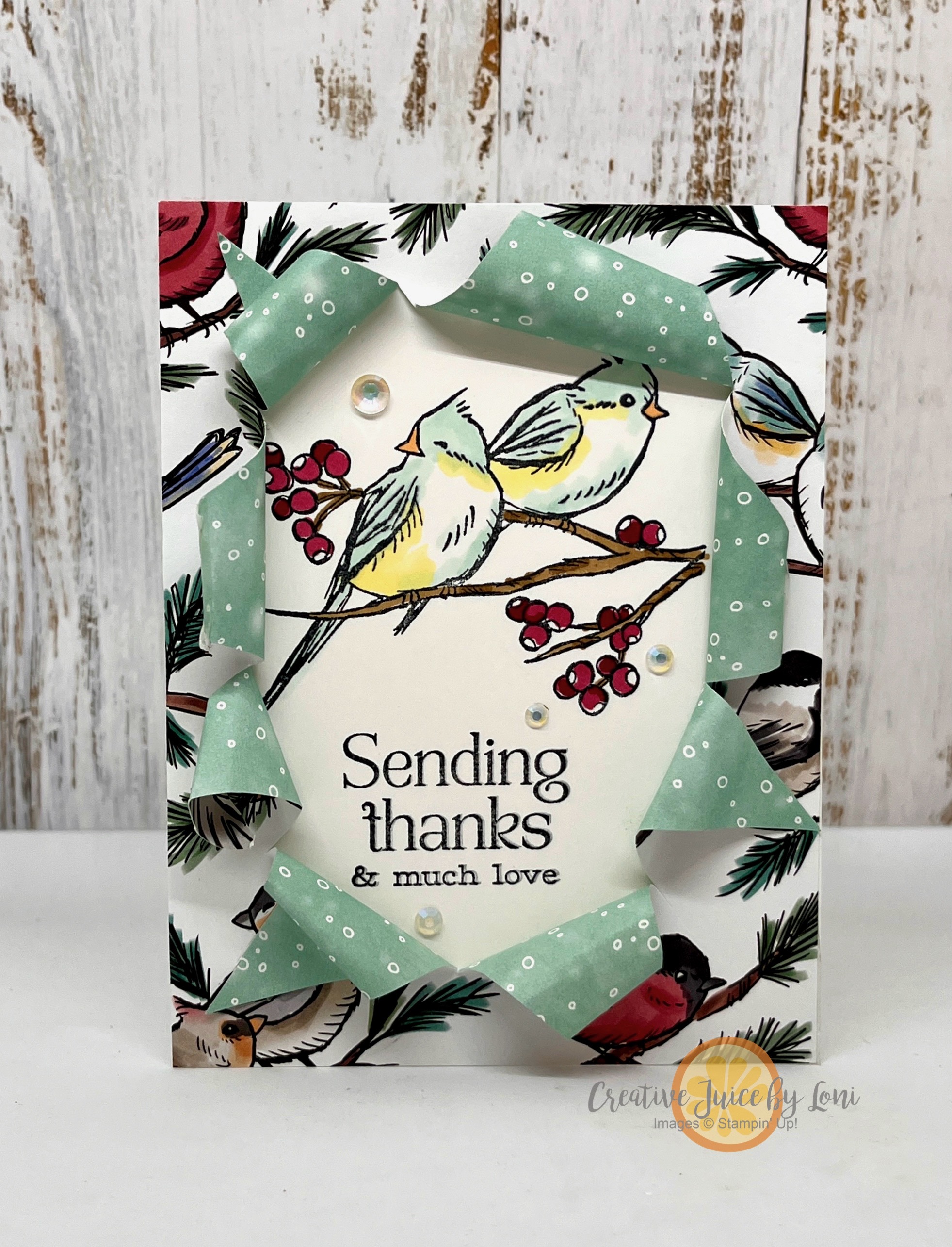 Busted Canvas Card Technique – Creative Juice by Loni