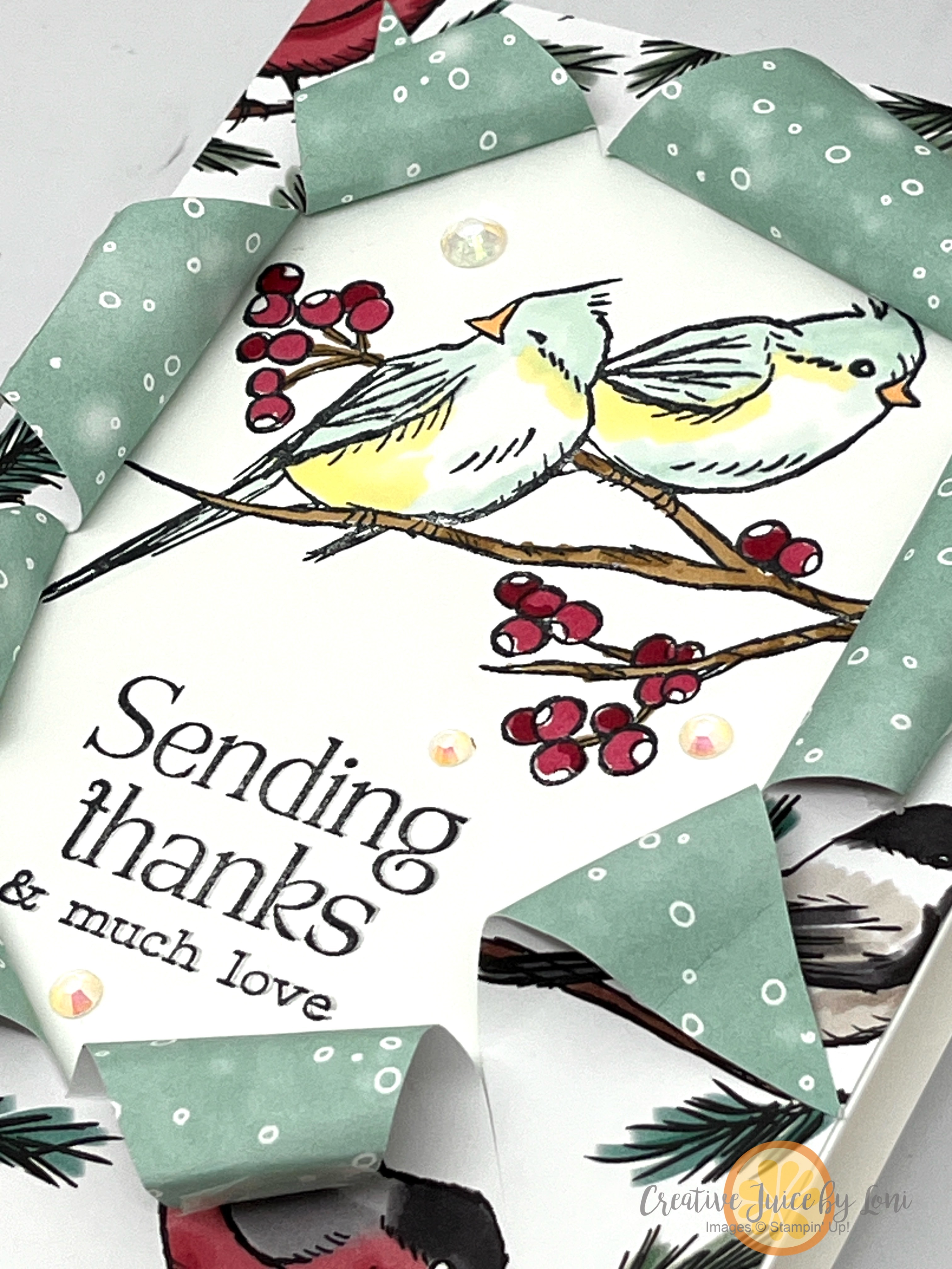 Busted Canvas Card Technique – Creative Juice by Loni