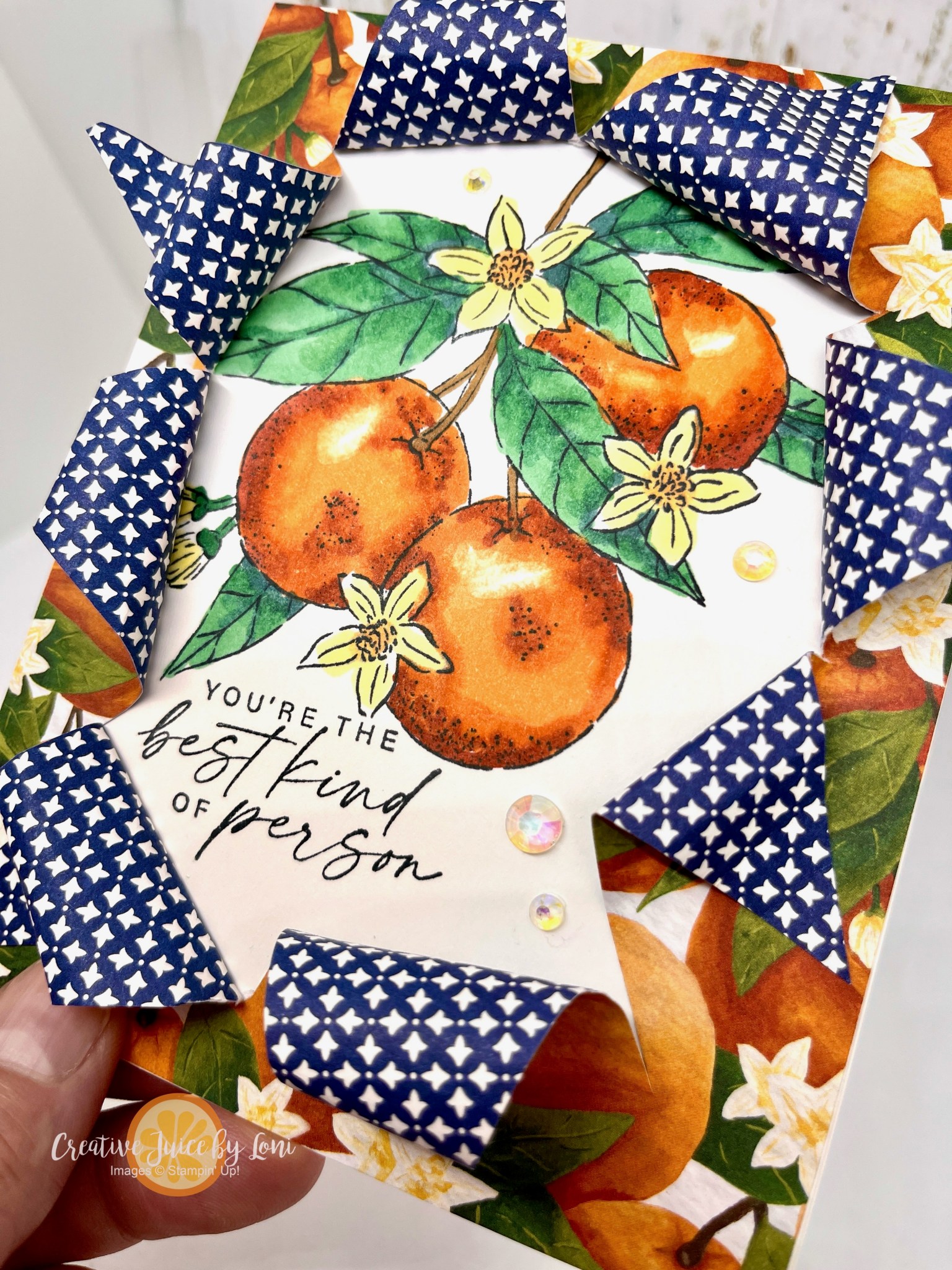 Busted Canvas Card Technique – Creative Juice by Loni