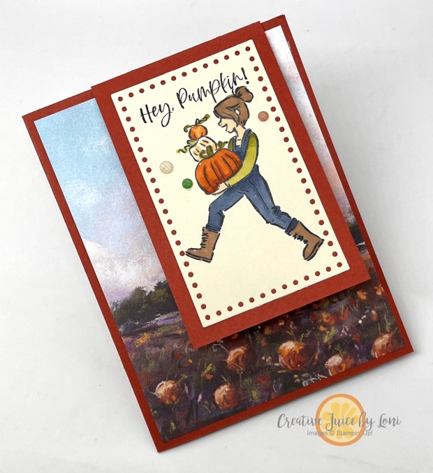 A Top-Flip Fun Fold Card – Creative Juice by Loni