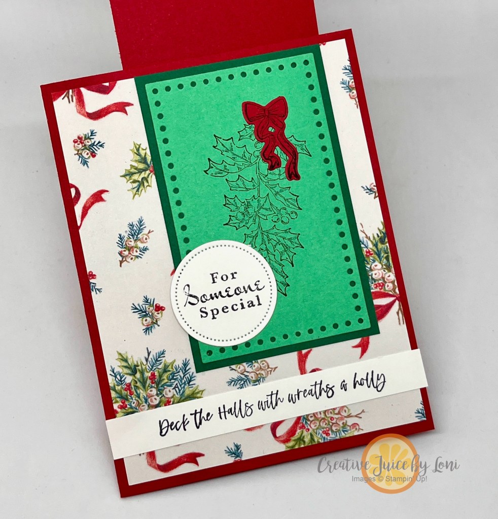 A Top-Flip Fun Fold Card – Creative Juice by Loni