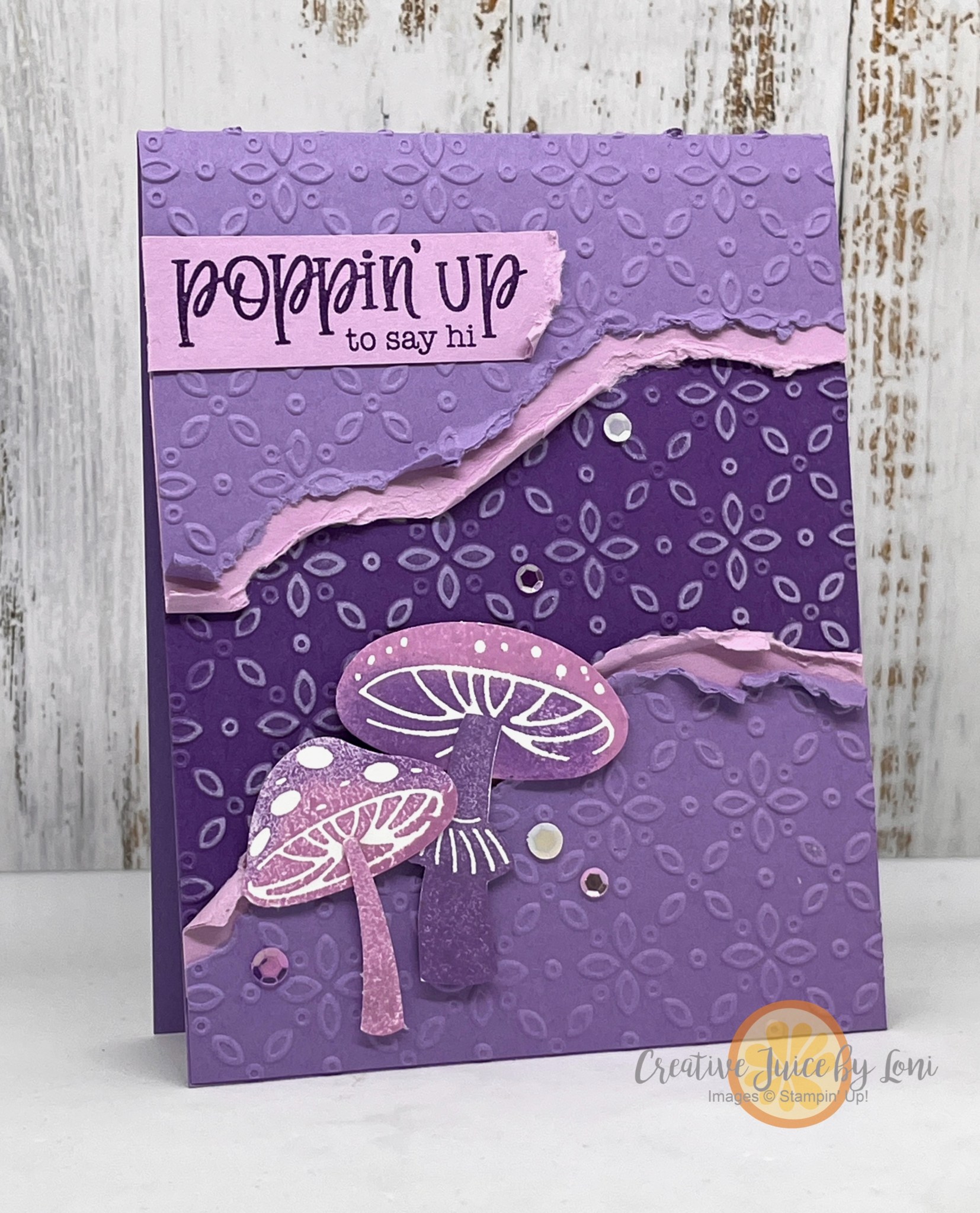 Embossed Fault-Line Cards – Creative Juice by Loni