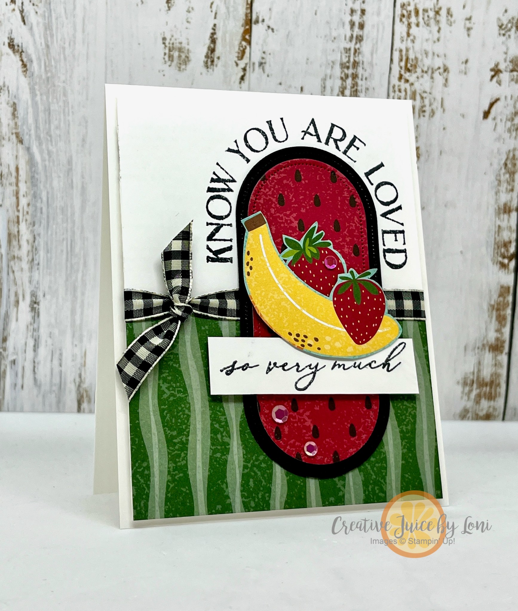 New at SU! Fruit Salad for Sale A Bration – Creative Juice by Loni